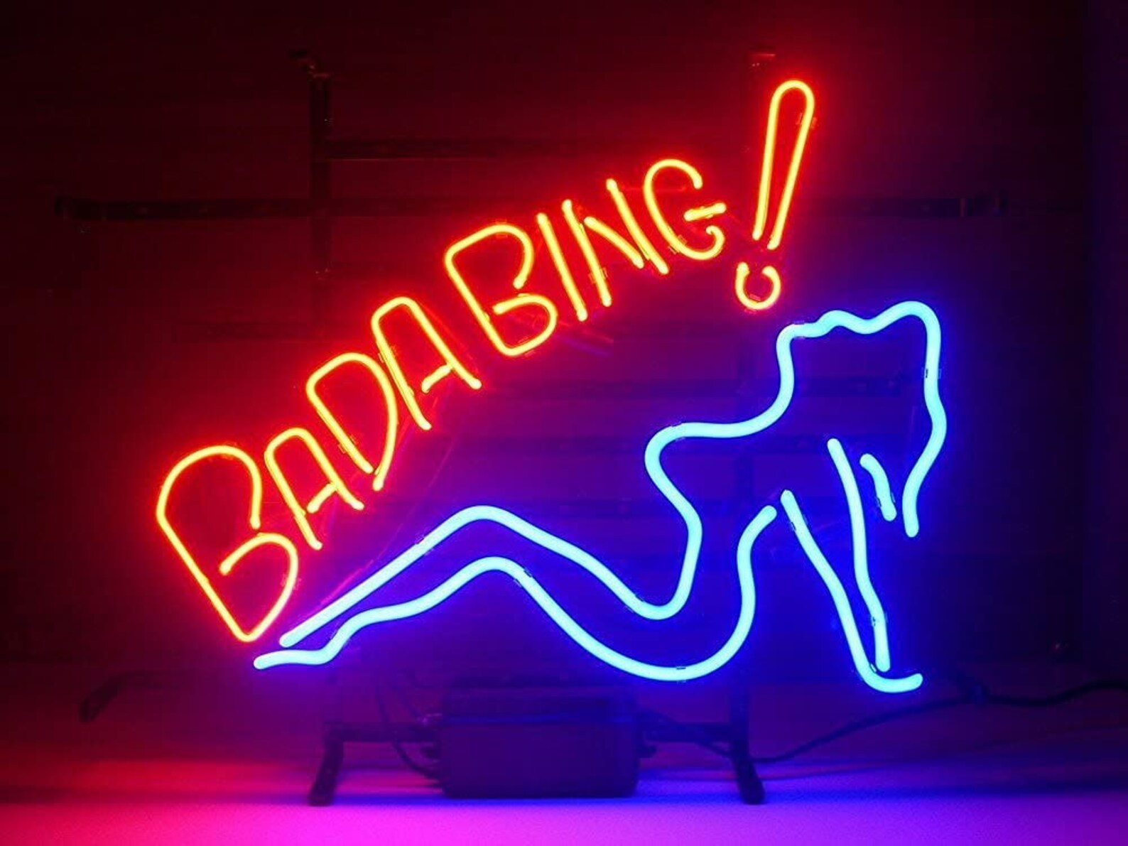 Bada Bing Neon Signbeer Neon Signspub Signsneon Bar - Etsy