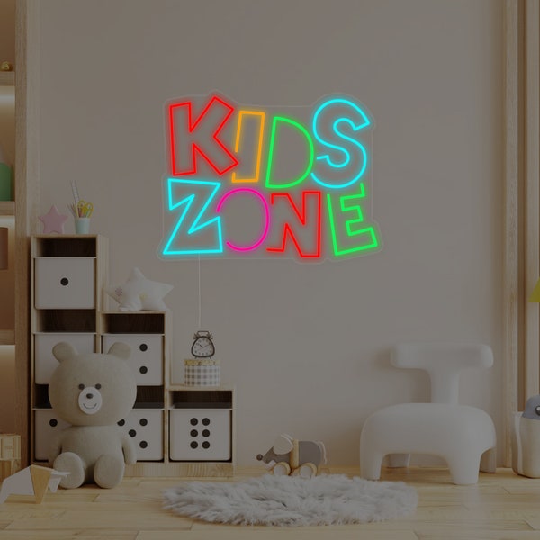 Kids Zone Neon Sign - Etsy