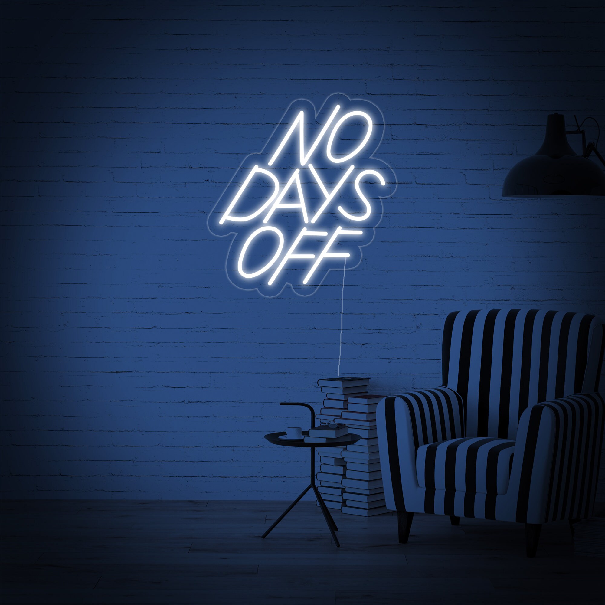 No Days off Neon Sign Gym Fitness Workout Decor Barbell Neon - Etsy