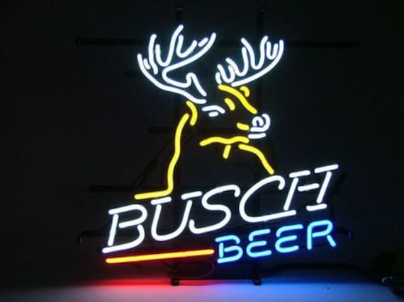 Busch Light Neon Bar Signs