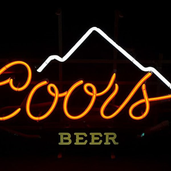Vintage Coors Banquet Neon Sign - Etsy
