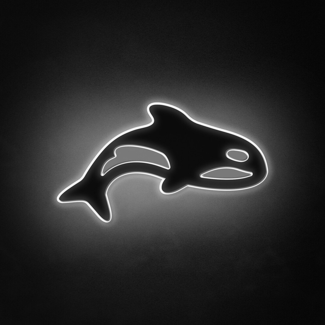 Orca Whale Neon-like Sign,led Neon Sign Light ,best Gifts,neon Like ...