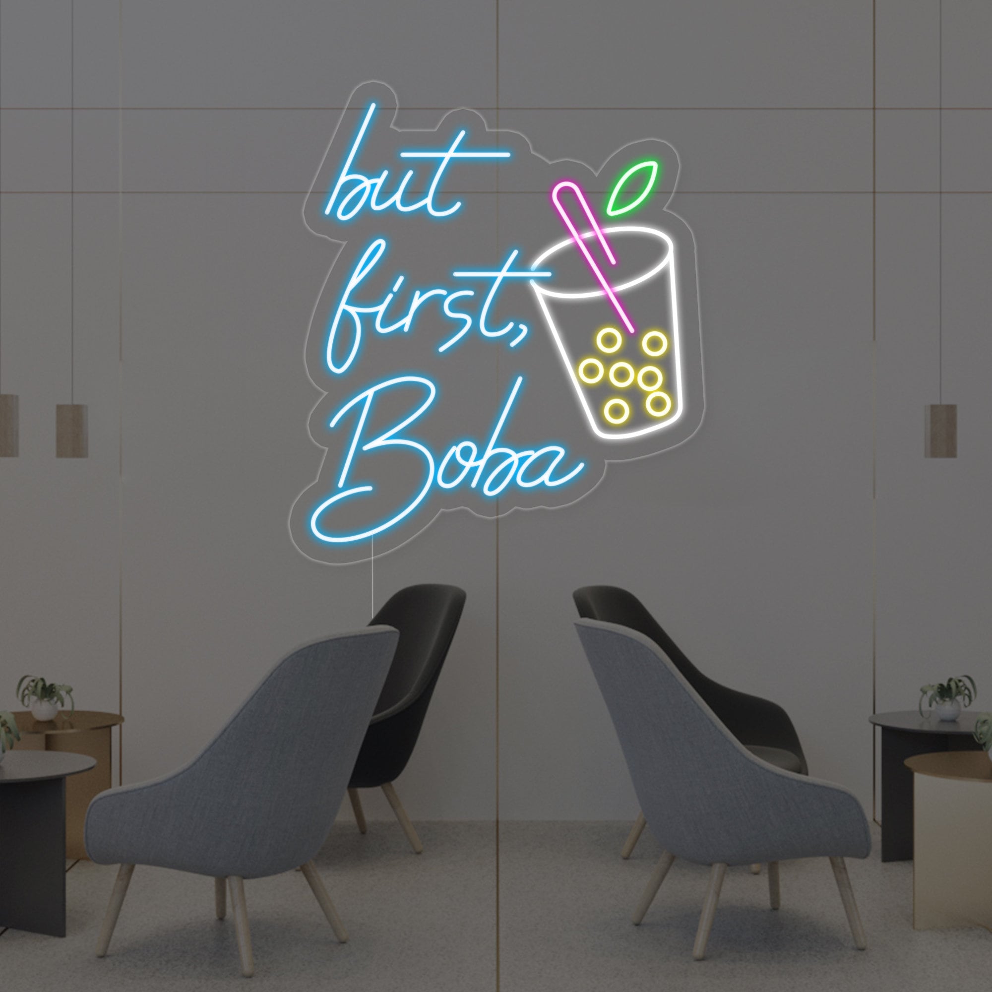 Bubble Tea Neon Signneon Sign Bubble Teamilk Tea Neon - Etsy UK