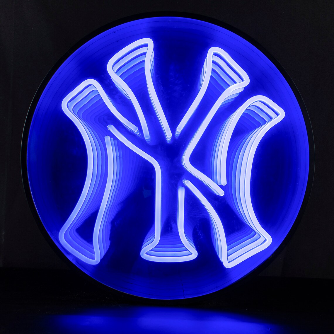 New York Yankees Infinity LED Neon 3D Neon Sign 3D LED Sign | Etsy