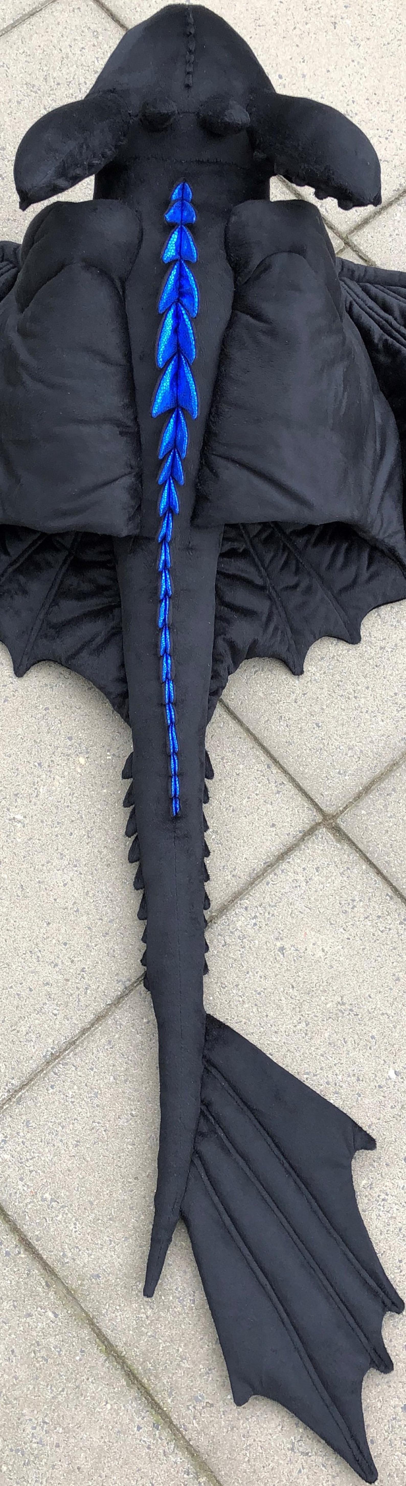 Giant Toothless Plush PDF Sewing Pattern and Instuctions - Etsy Canada