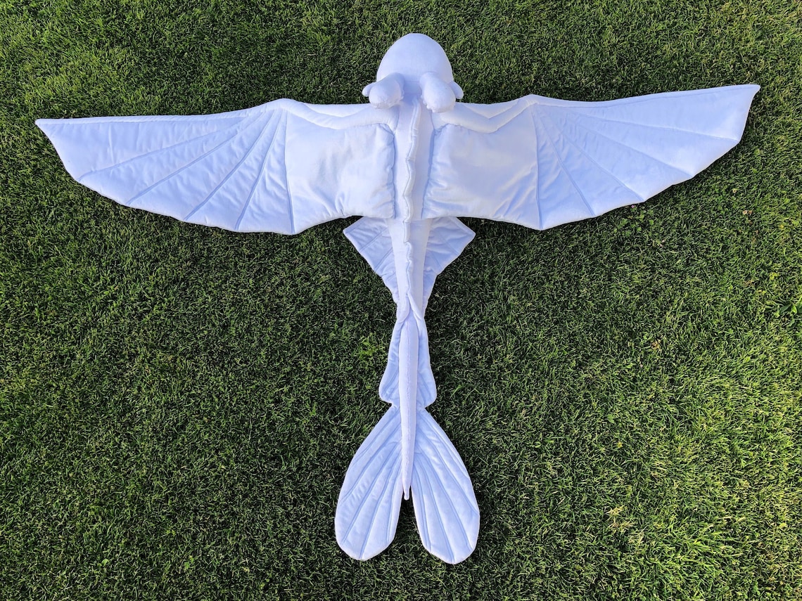 Huge Light Fury Plush PDF Sewing Pattern Digital Download | Etsy UK