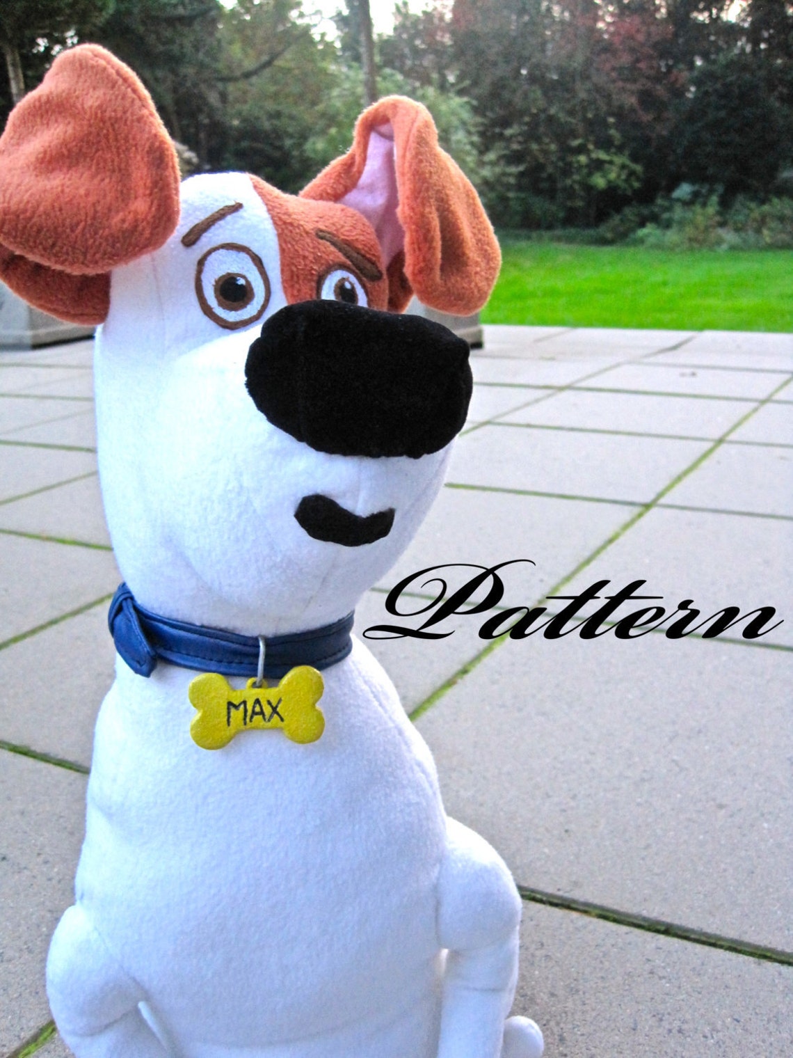 Max the Dog Plush Pattern ~ the Secret Life of Pets! - Etsy