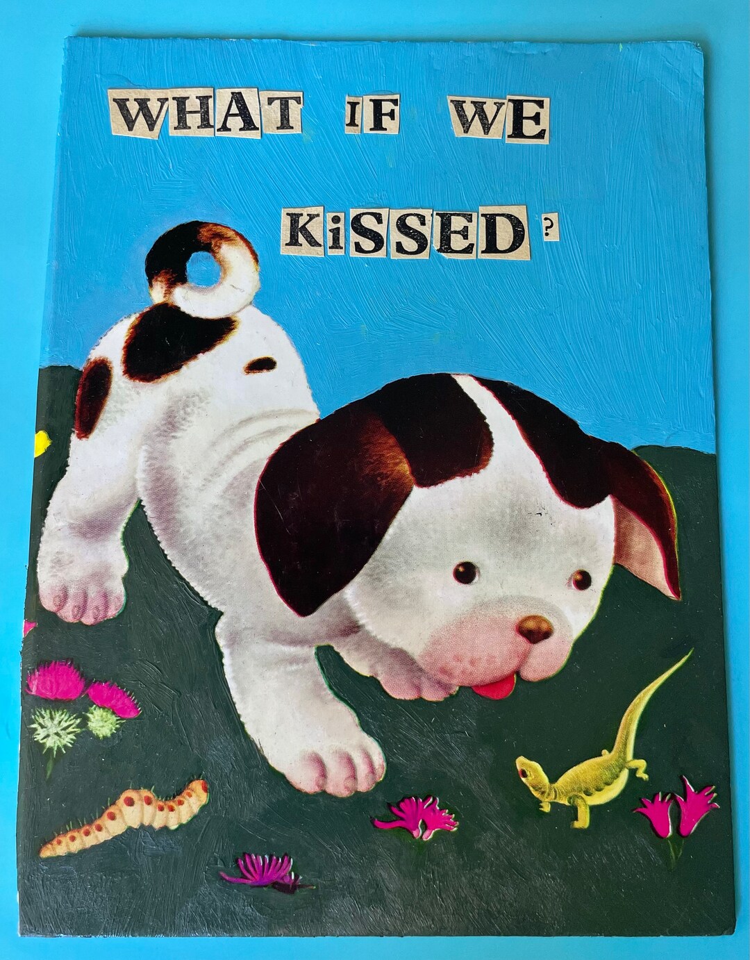 Twisted Book Cover Hand Painted Gift Idea Funny - Etsy