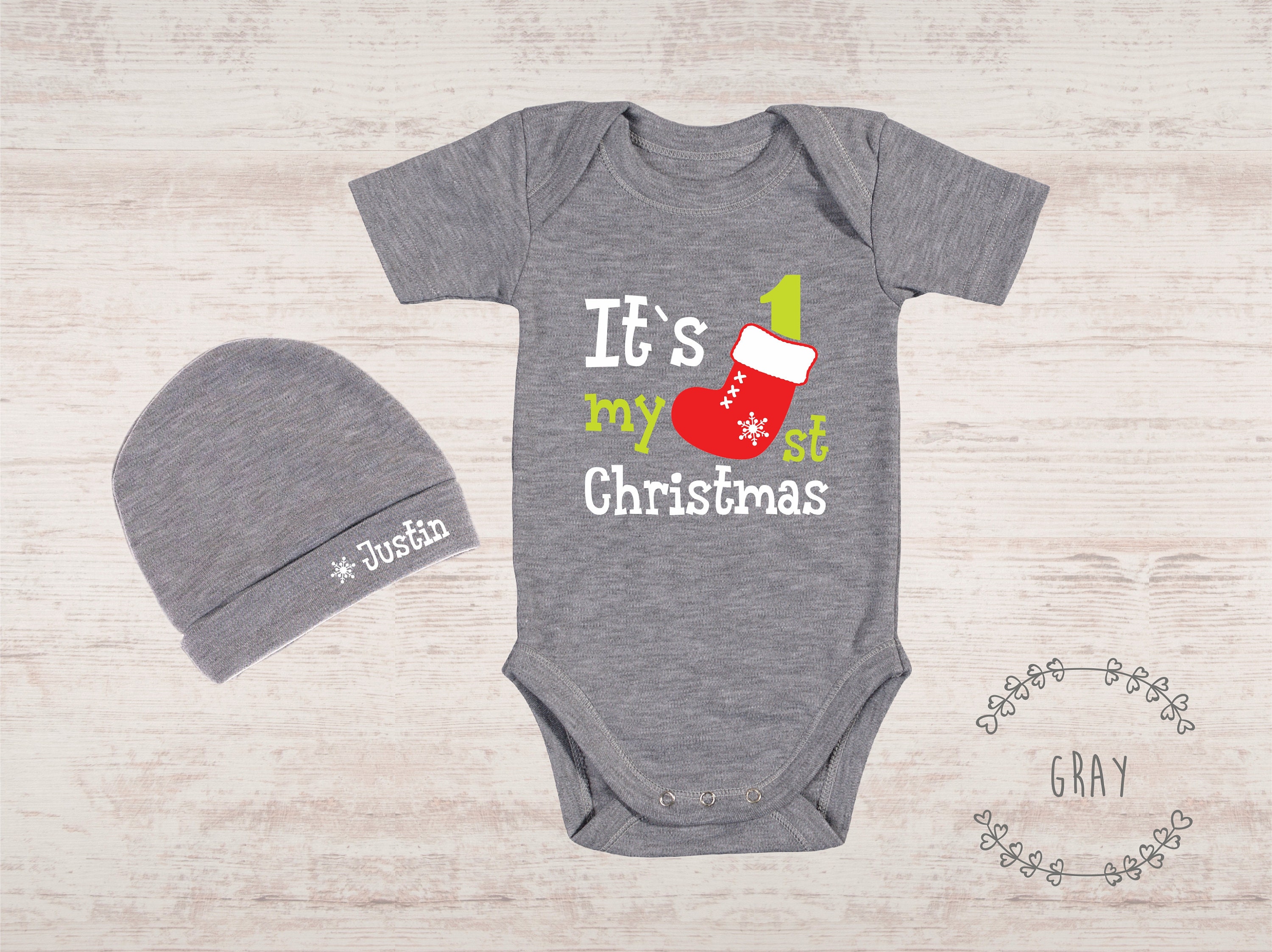 My First Christmas Baby Boy Outfit It's My 1st Christmas - Etsy Australia