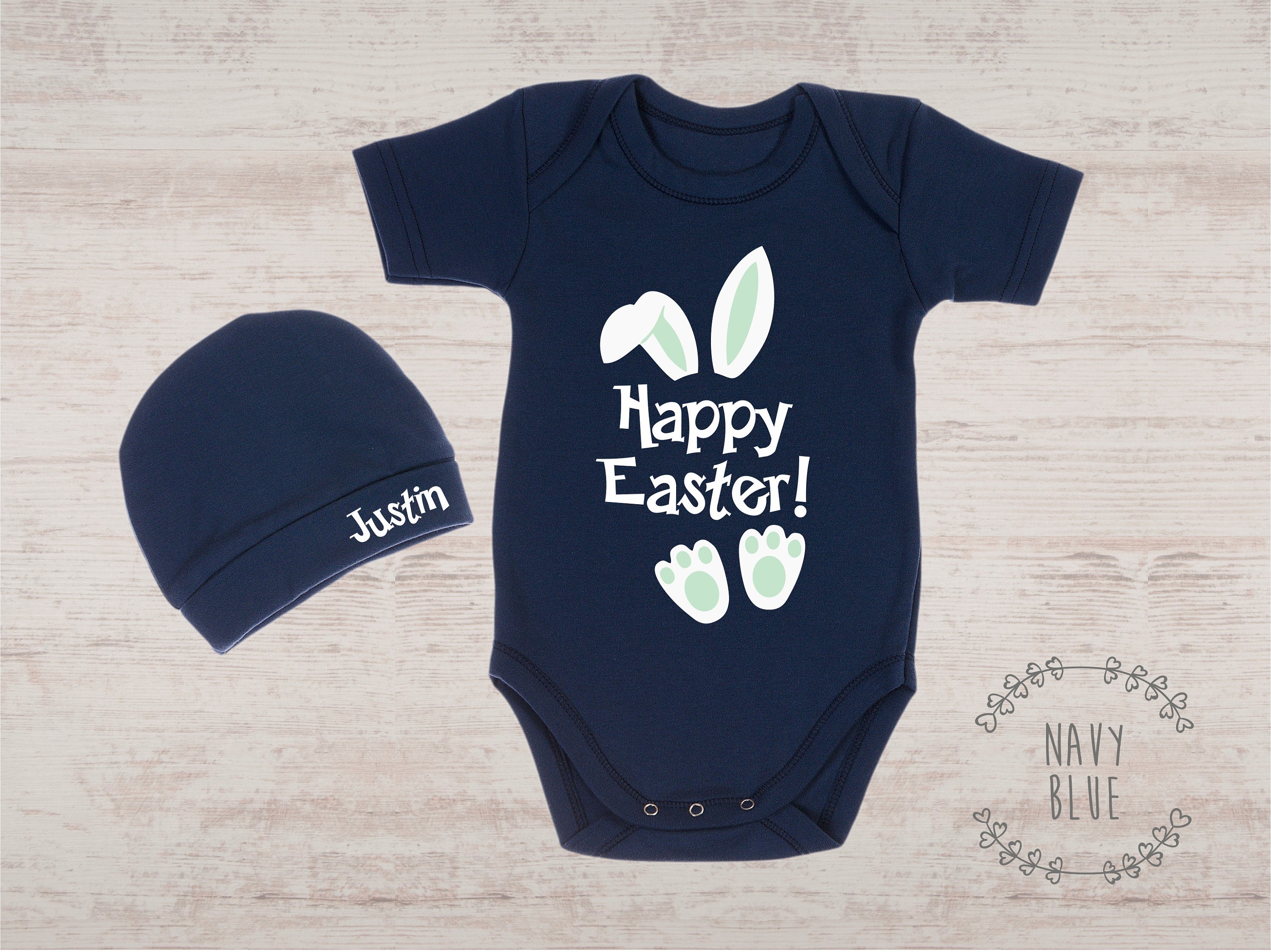 Easter Baby Boy Outfit HAPPY EASTER Cute Baby Boy Clothes | Etsy