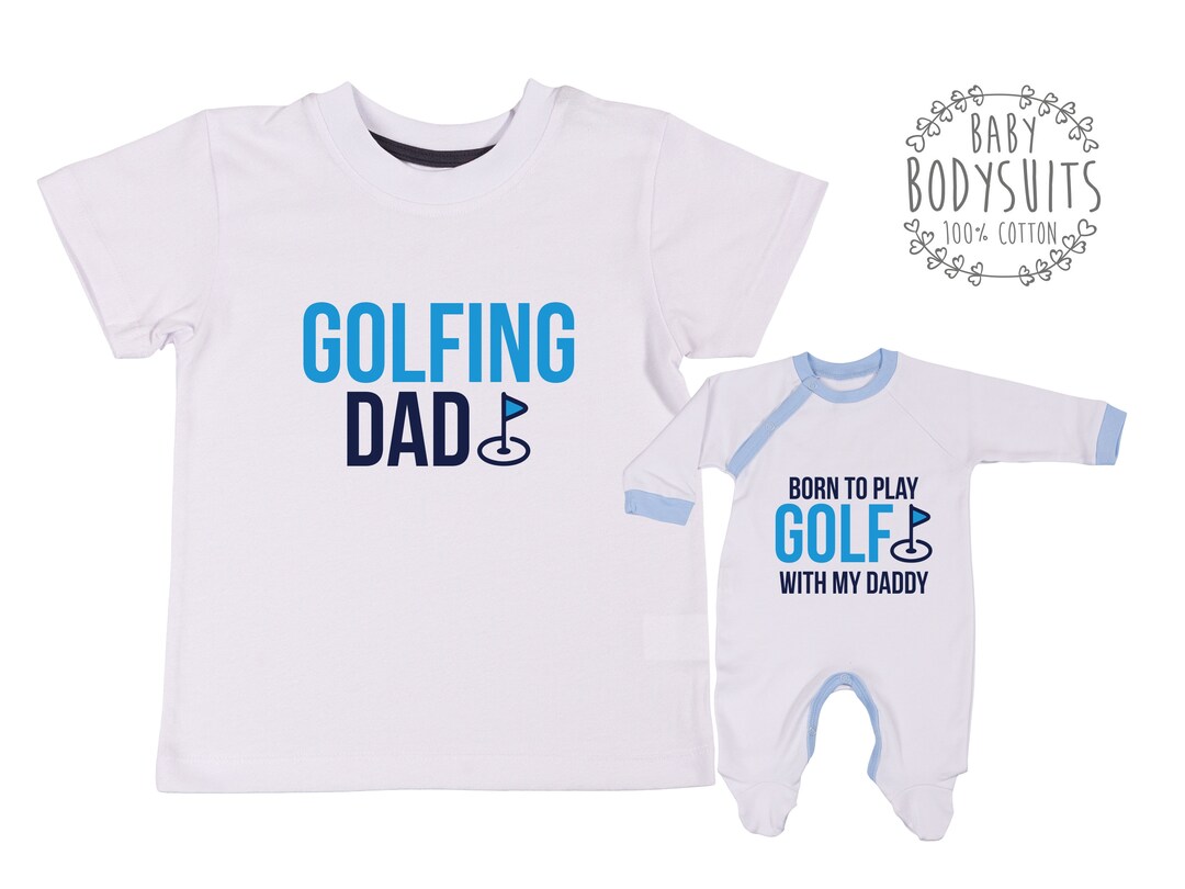 Dad and Baby Golf Matching Outfits - Etsy