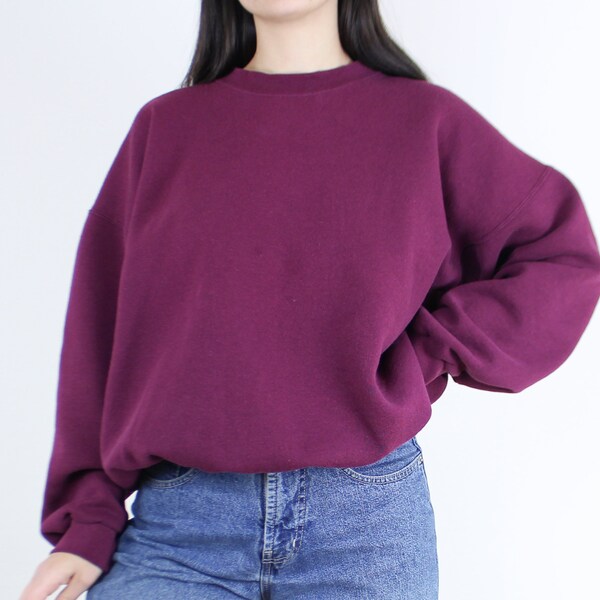 Maroon Sweater - Etsy