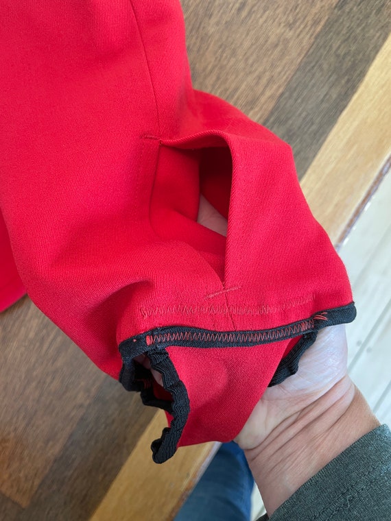 Vintage 60's/70's 26W Russ Alpine stretch pants, red,… - Gem