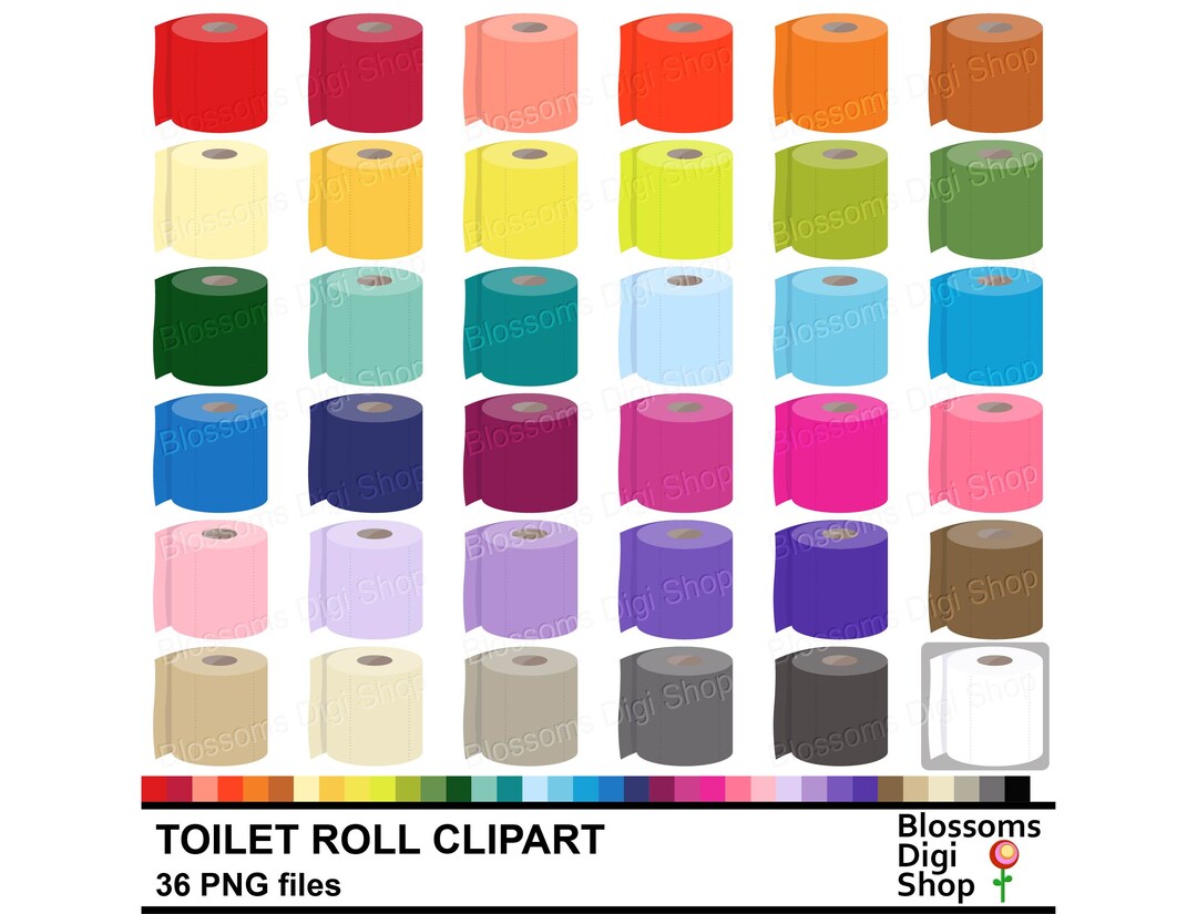 Toilet Roll Clipart, Tissue Png, Paper Element, Bathroom Graphic, Wash ...