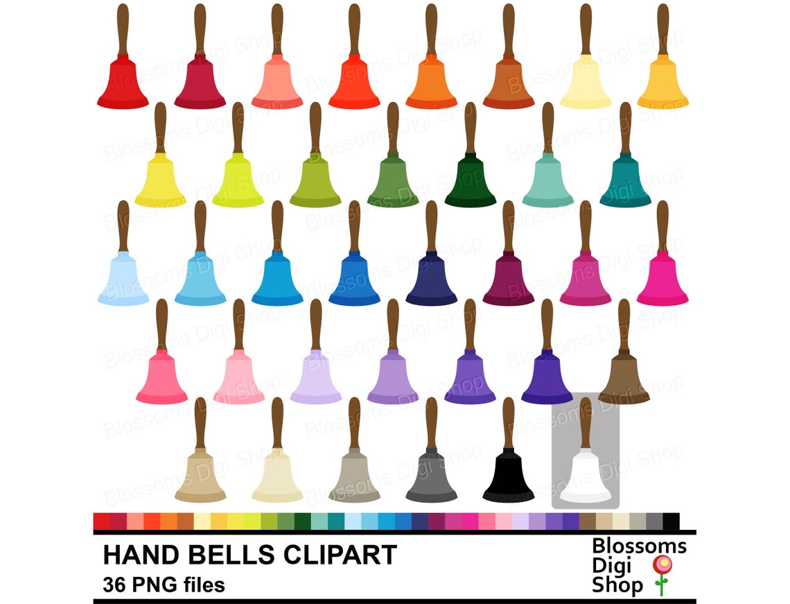 Hand Bells Clipart, Bell Png, Bell Clipart, Bell Vector, Bells Graphic ...