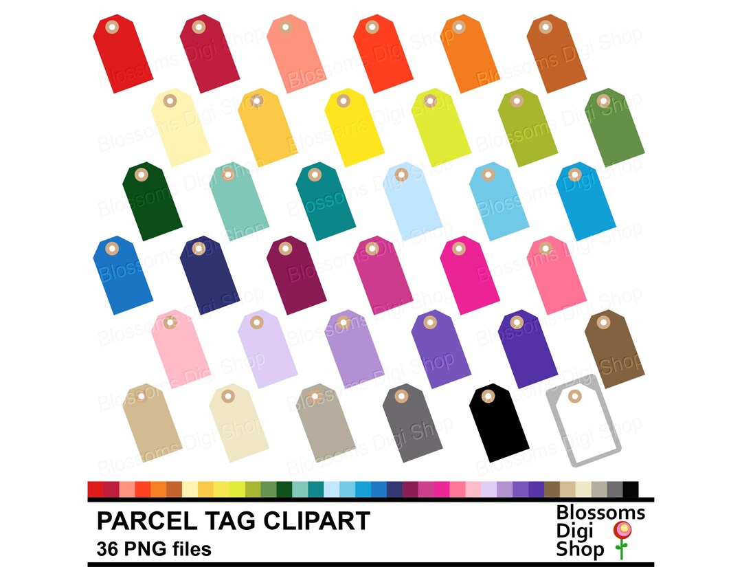 Parcel Tag Clipart, Label Graphic, Planner Png, Calendar Sticker ...