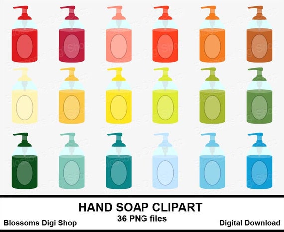 Hand Wash Soap Clipart