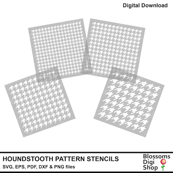 Houndstooth Svg - Etsy
