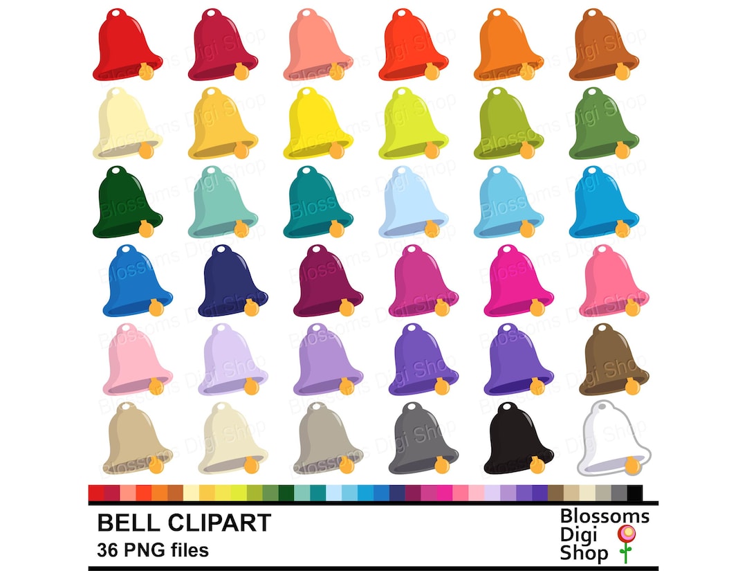 Bell Clipart, Sticker Clipart, Rainbow Colours, School Graphic, Fireman ...