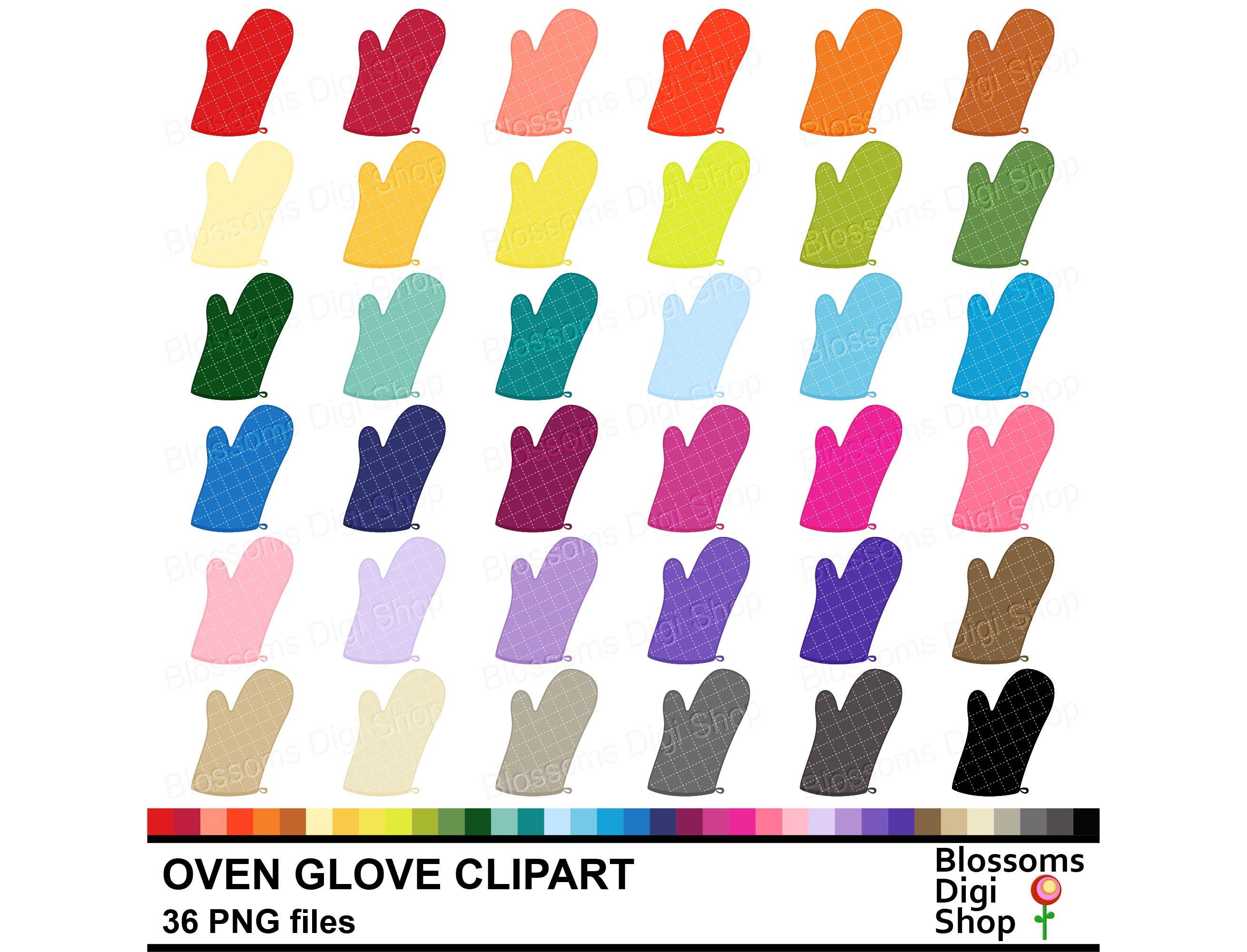 Oven Mitts Clipart