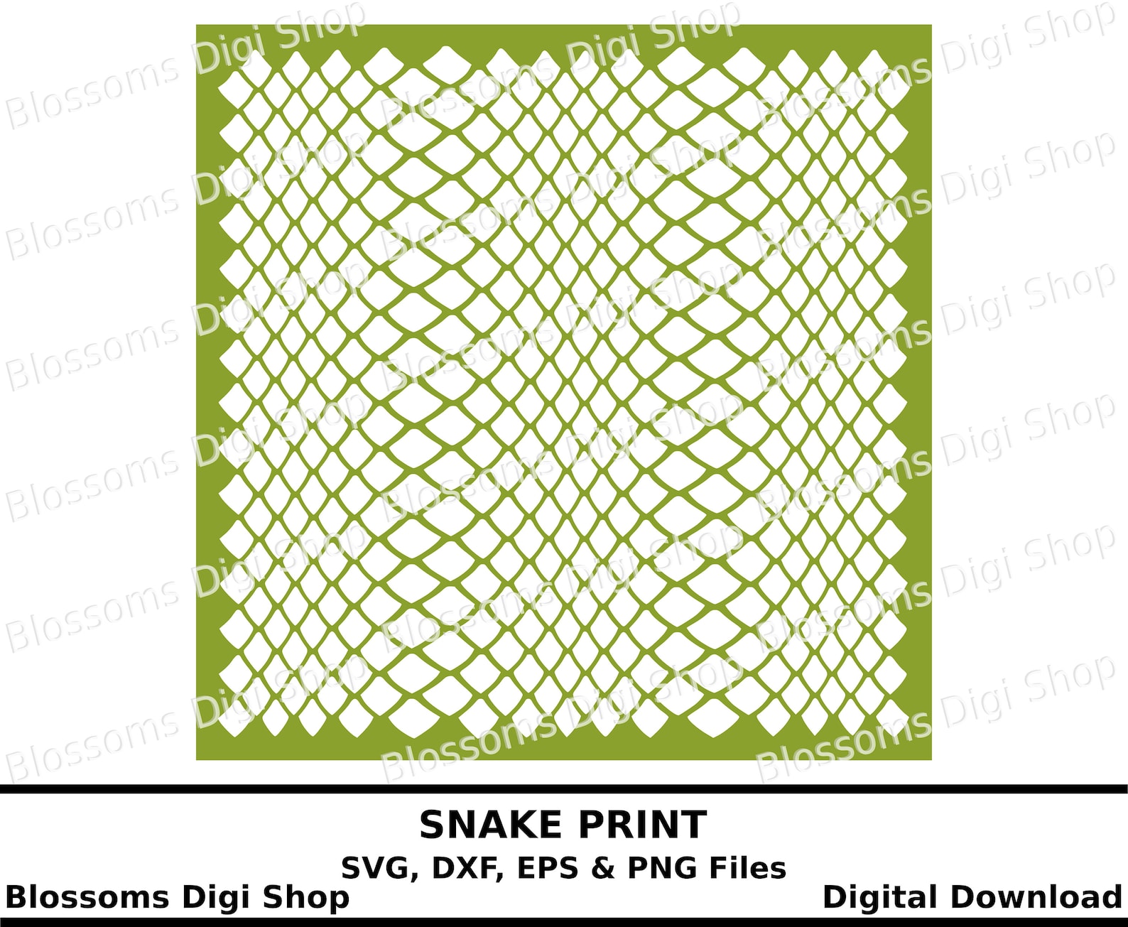 Snake skin svg cut file digital download animal print svg | Etsy