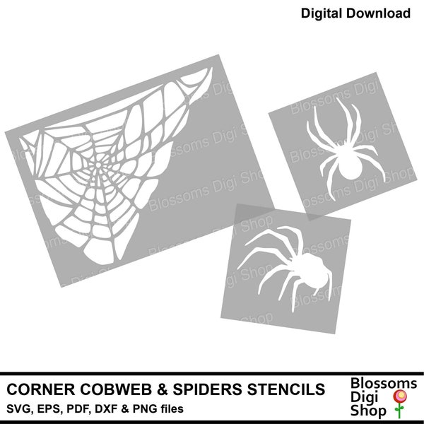 Corner Spiderweb Svg - Etsy