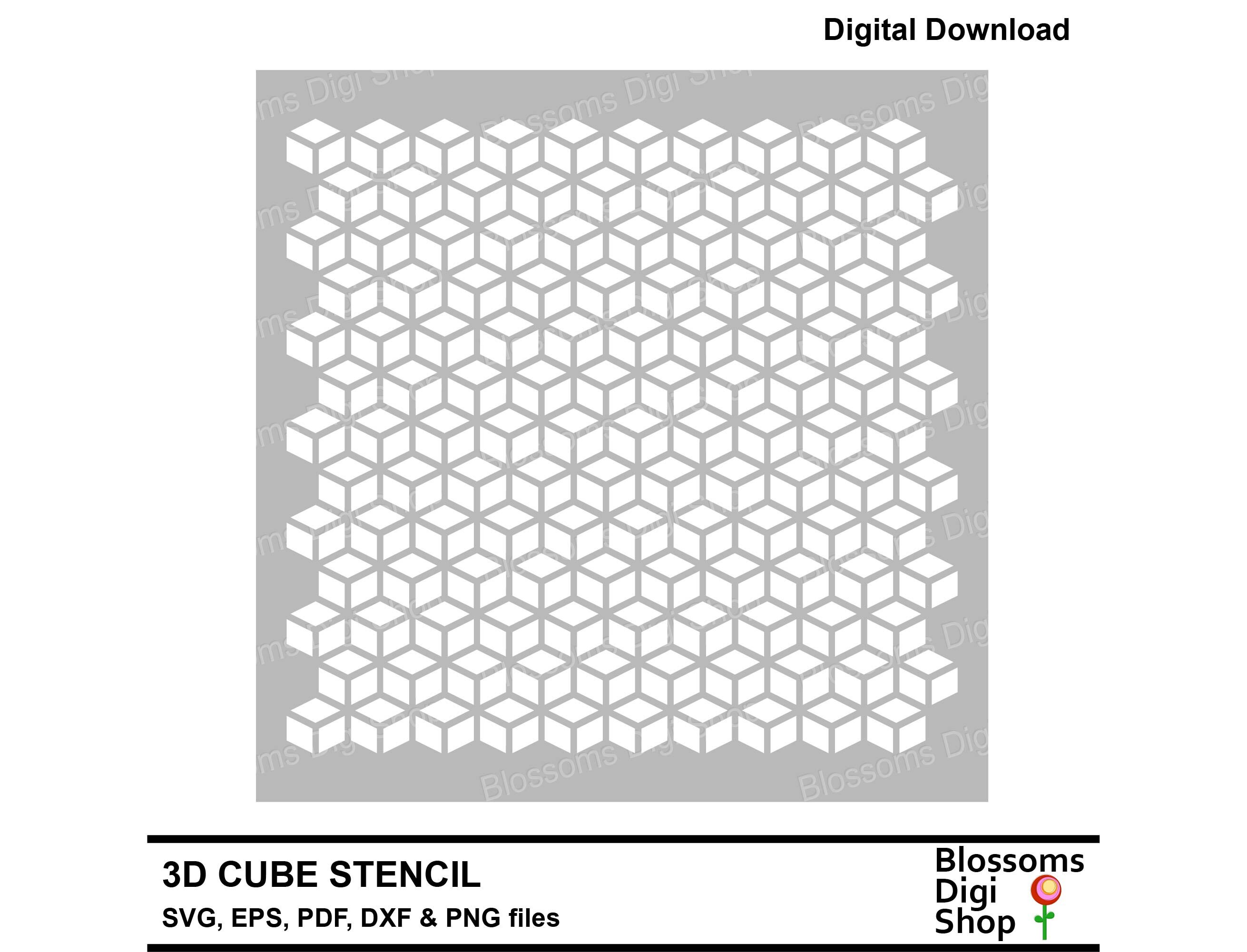 Geometric Pattern Stencil