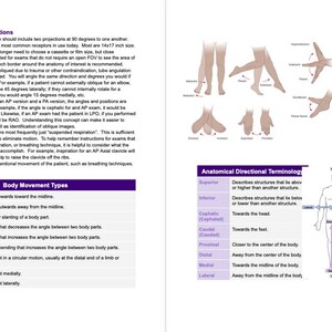 Rad Notes - General Anatomy & Positioning Considerations - Radiography ...