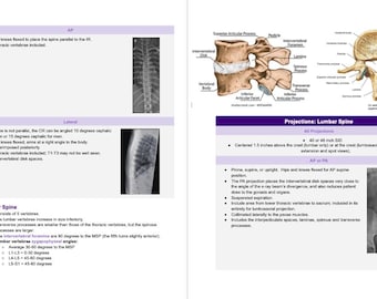 Rad Notes - General Anatomy & Positioning Considerations - Radiography ...