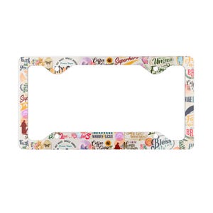 Christian Inspirational Metal License Plate Frame, Religious Gift, Car ...