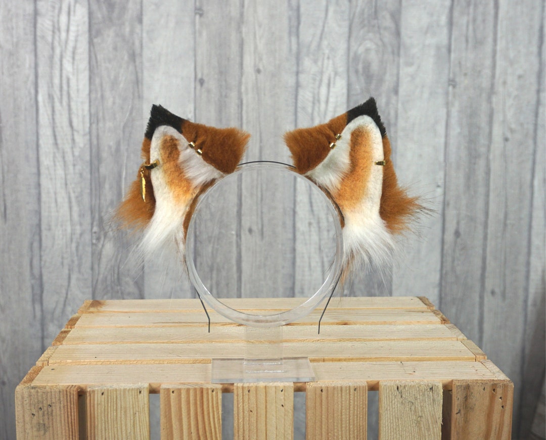 Cosplay Ears, Fox, Faux Fur, Animal Ears, Realistic, Animal, Brown ...