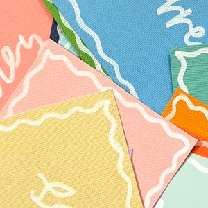 Place Cards -bright Colours - Etsy Australia