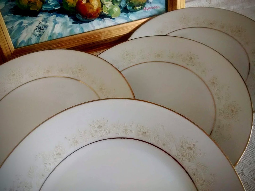 Vintage Noritake DEAREST 4 Salad Plates: 1970’s China - Etsy