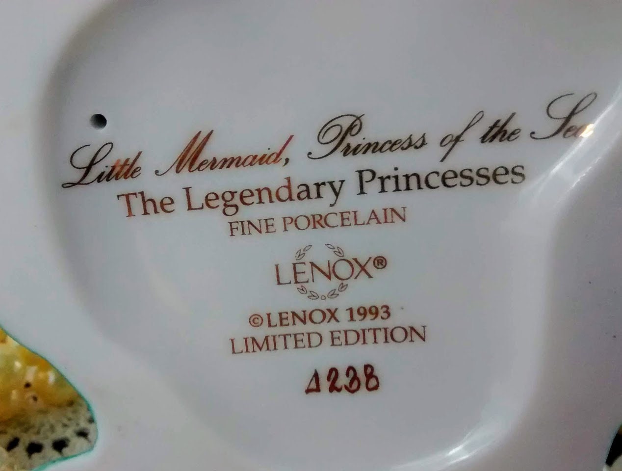 Lenox Little Mermaid Princess of the Sea / Legendary | Etsy