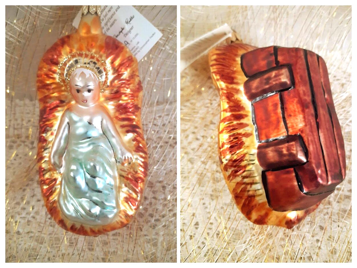 Vintage Christopher Radko Holy Family Nativity Set: 1995 Limited ...