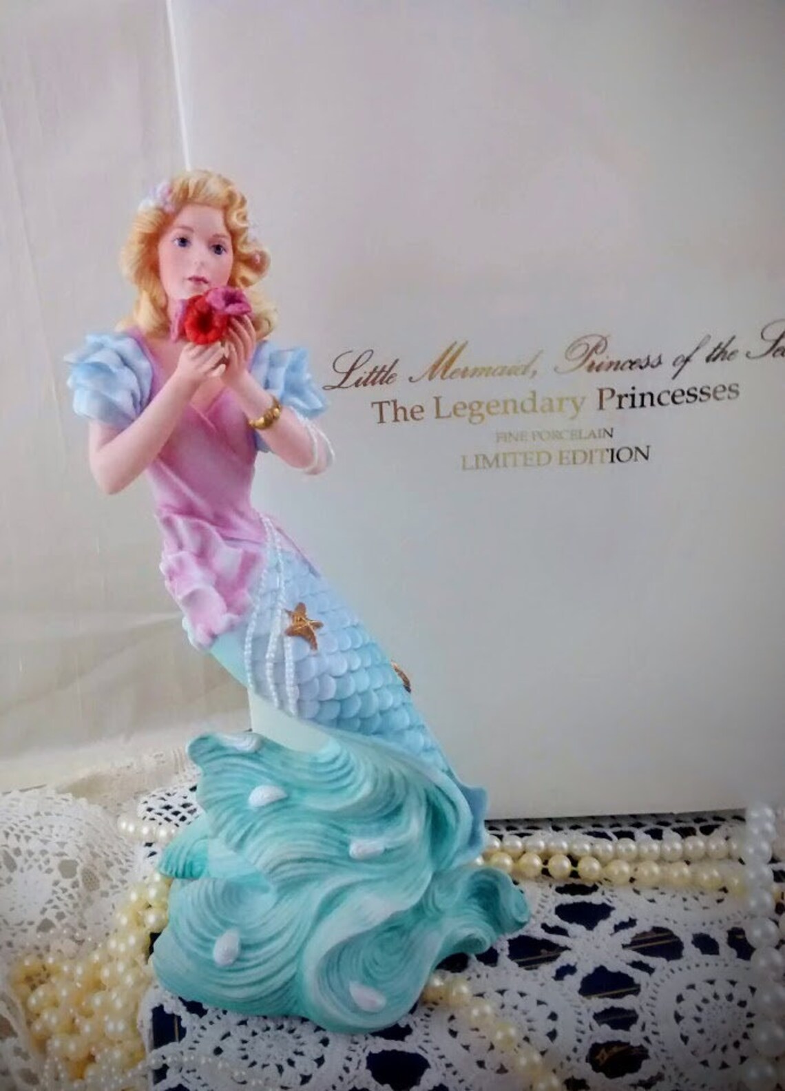 Lenox Little Mermaid Princess of the Sea / Legendary | Etsy