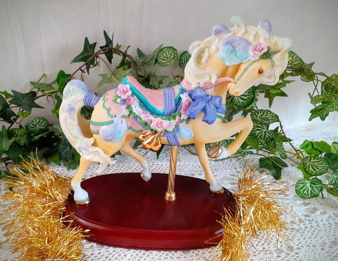 Carousel Circus Horse Vintage Lenox Figurine 1989 Palamino From the ...