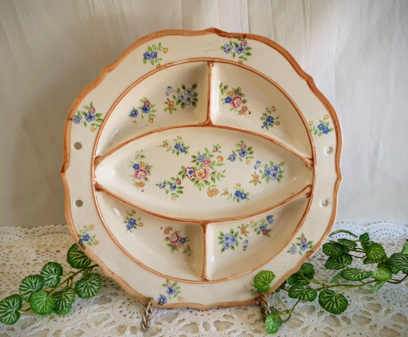 Vintage Divided Plate: Japan, Wall Plate - Etsy