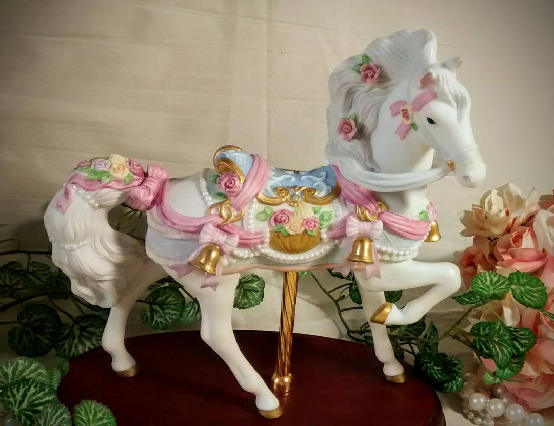 Carousel Horse Lenox Romance From Carousel Animal Collection Hand ...