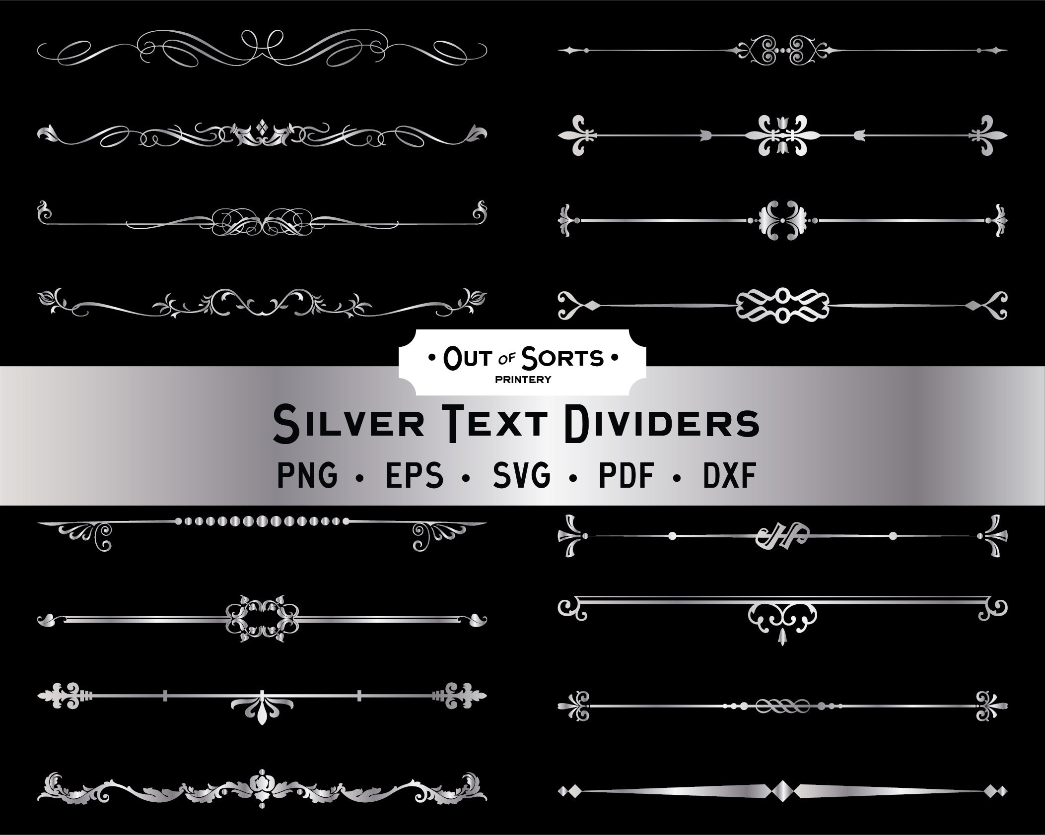 Decorative Text Separators