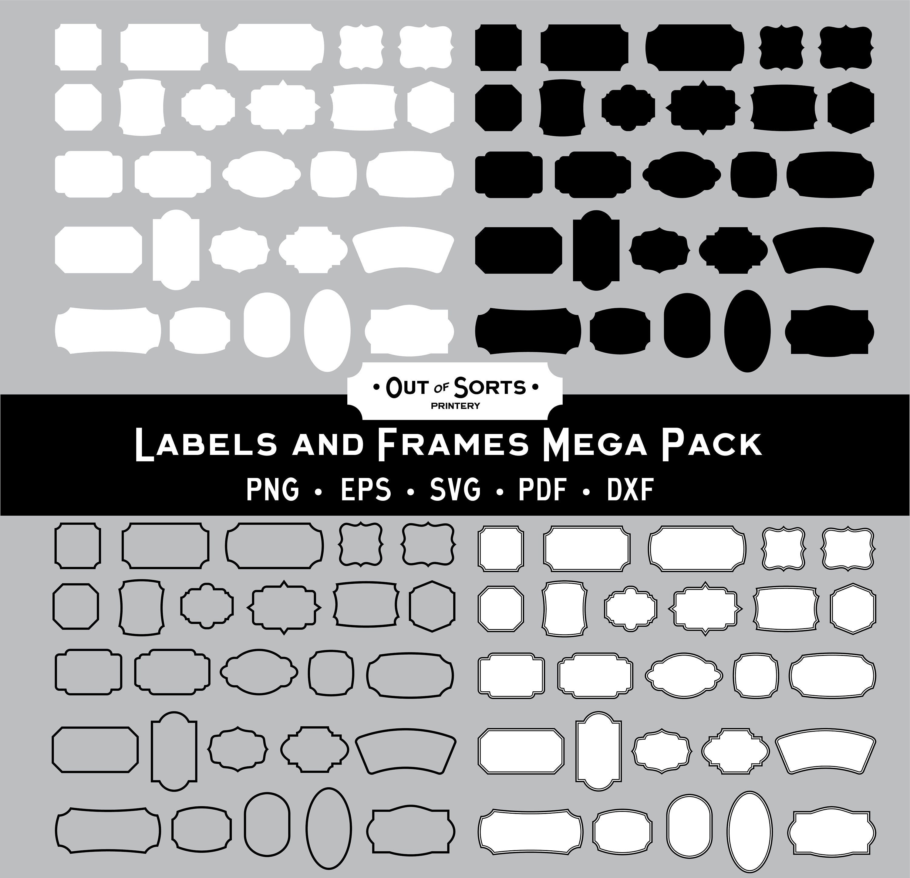 Frame Shapes Printables