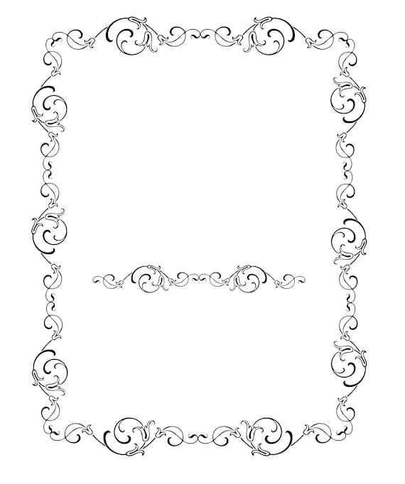 Cinderella Borders For A Page