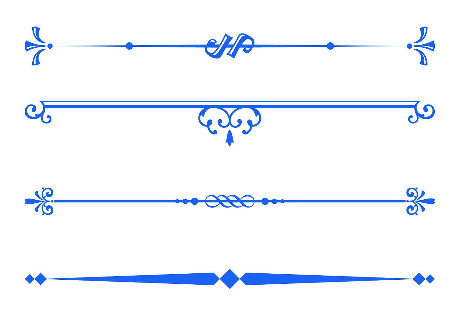 Blue Dividers Tumblr