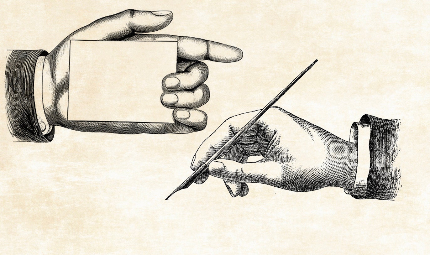 Vintage Pointing Hand, Manicule, Pointing Finger, Victorian Hand ...