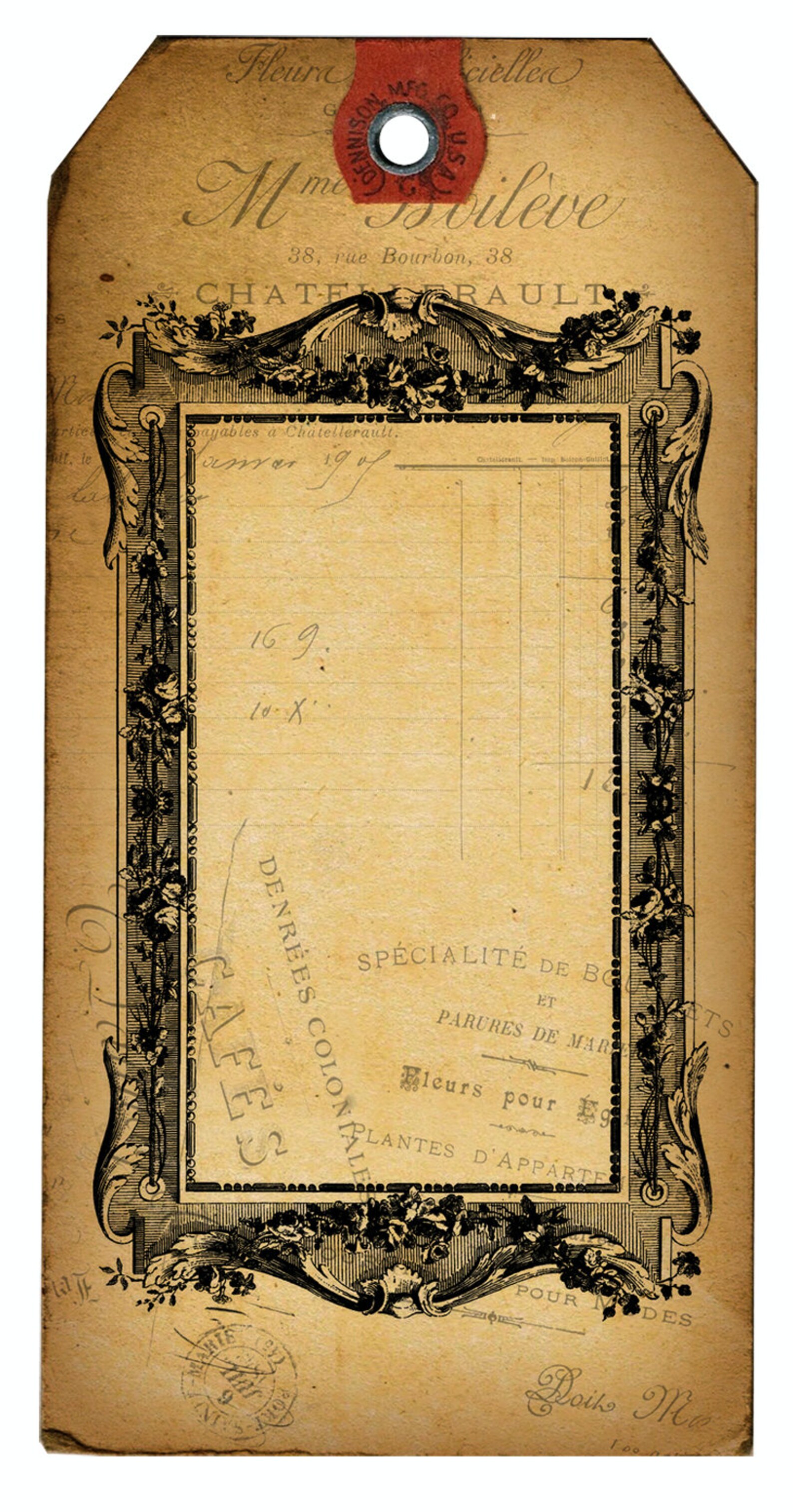 Decorative Vintage Tags, Printable Tags, Tags Clip Art, Antique Tags ...