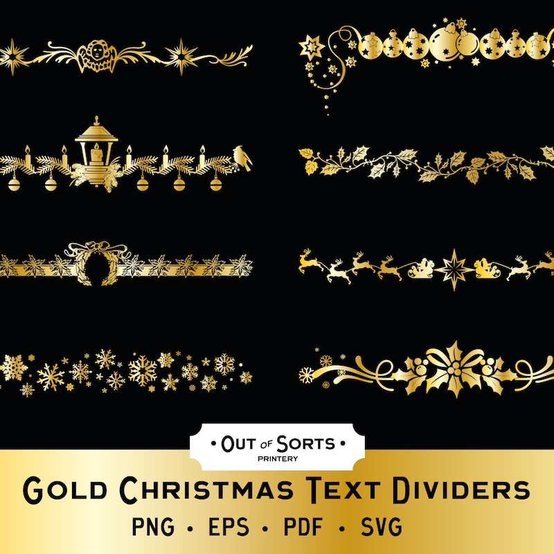 Decorative Line Dividers - Etsy