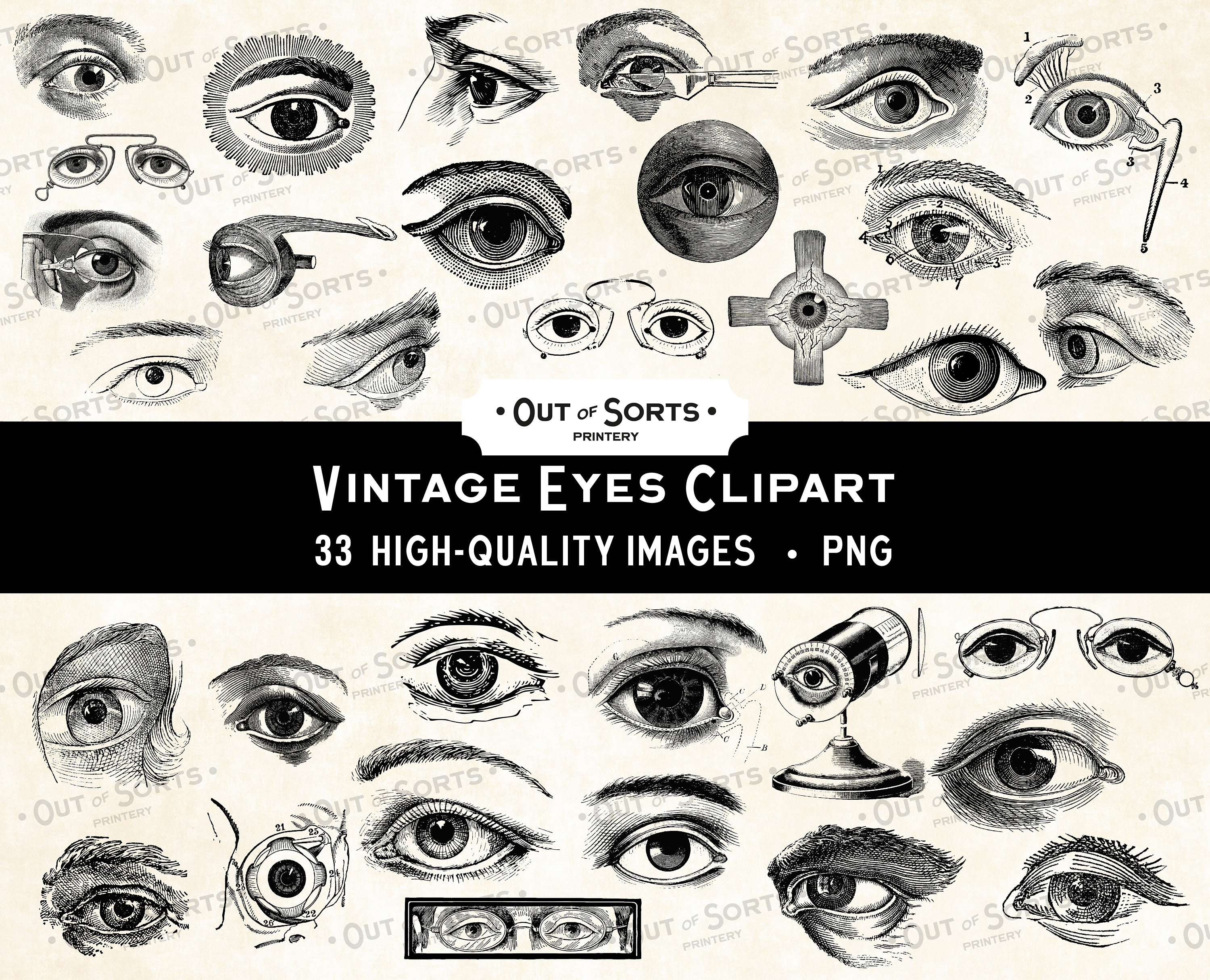 Vintage Eye Illustration
