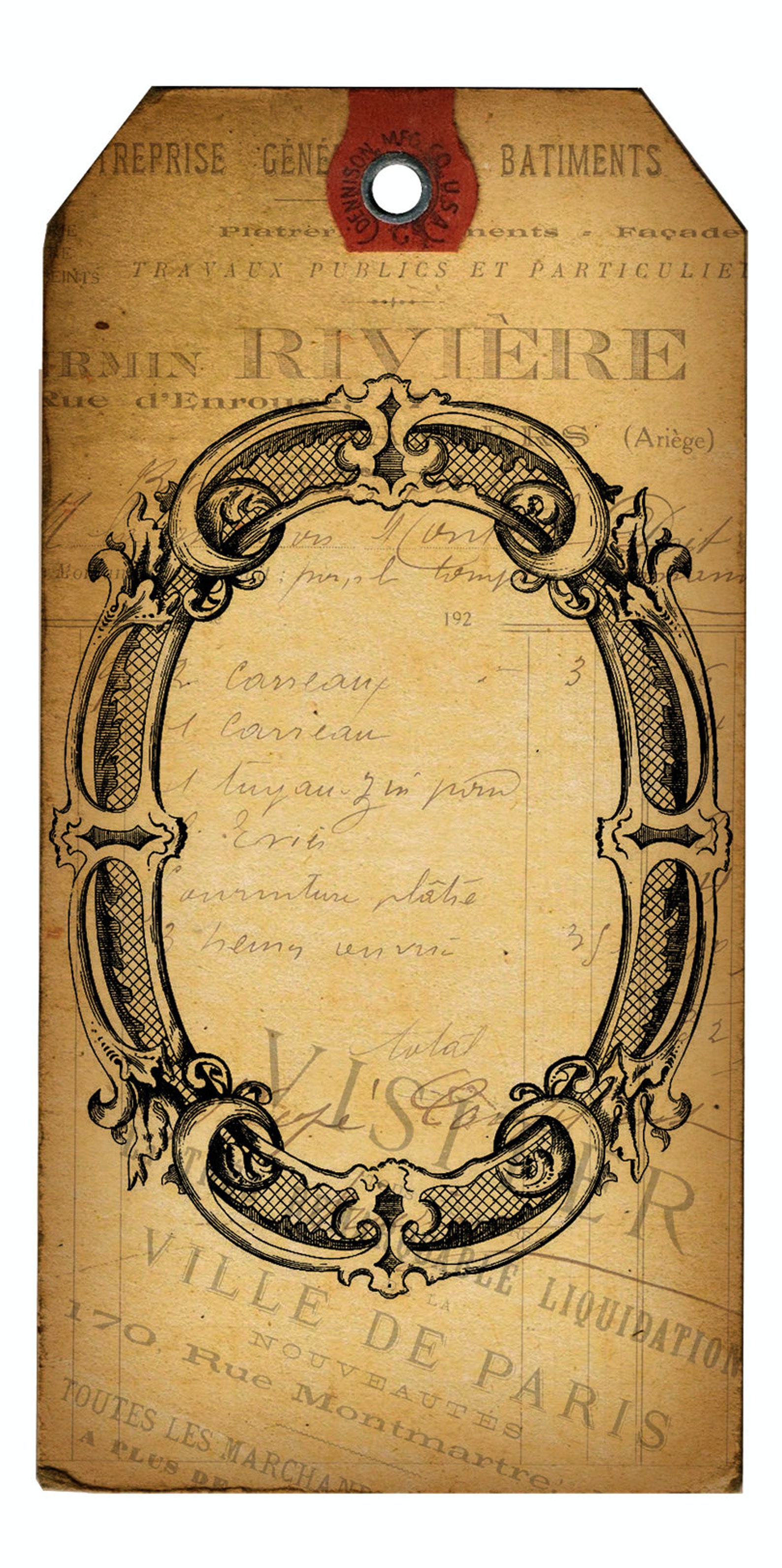 Decorative Vintage Tags, Printable Tags, Tags Clip Art, Antique Tags ...