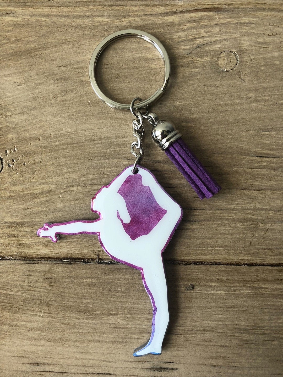 SALE **AS IS** // Gymnast // Keychain - Etsy