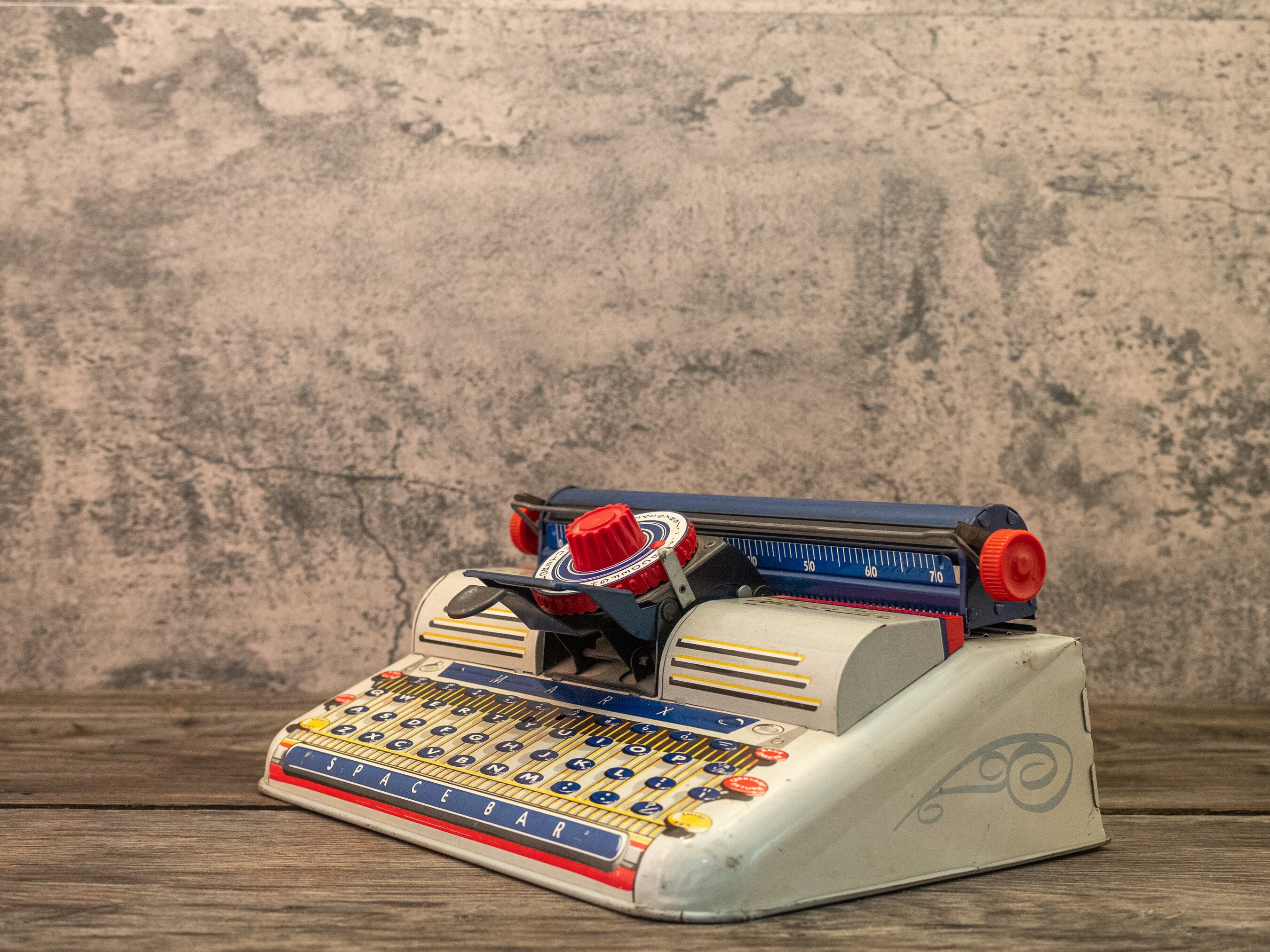 Vintage Louis Marx Typewriter Toy Collectable - Etsy